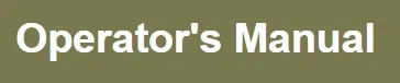Operator's Manual Promo Code - 50% Off Memorial Day 2026